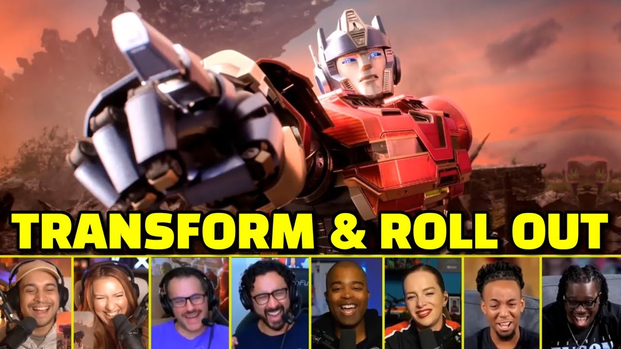Transform & Roll Out Scene Reaction Mixed Compilation | transformers ...