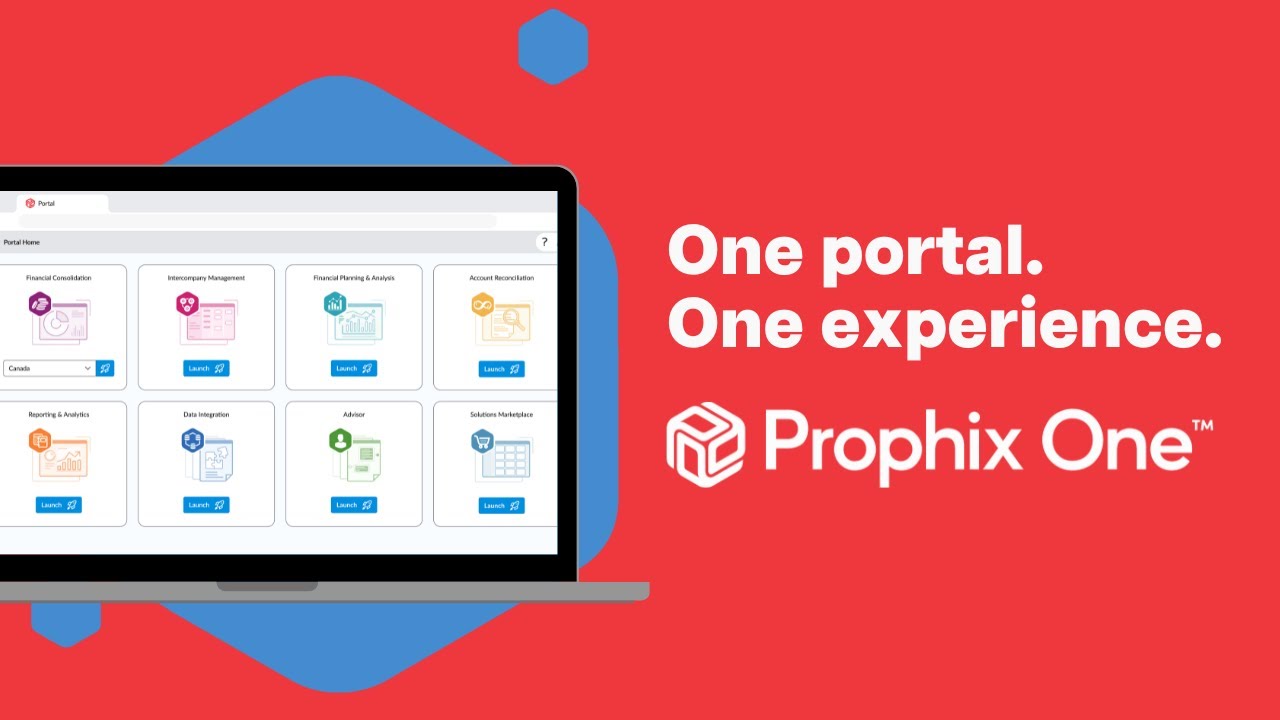 Meet Prophix One™, a next-gen Financial Performance Platform - YouTube