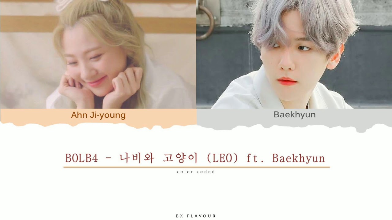BOL4 Baekhyun - Leo (나비와 고양이) ft. Baekhyun | lyric video [Han/Rom/Eng ...