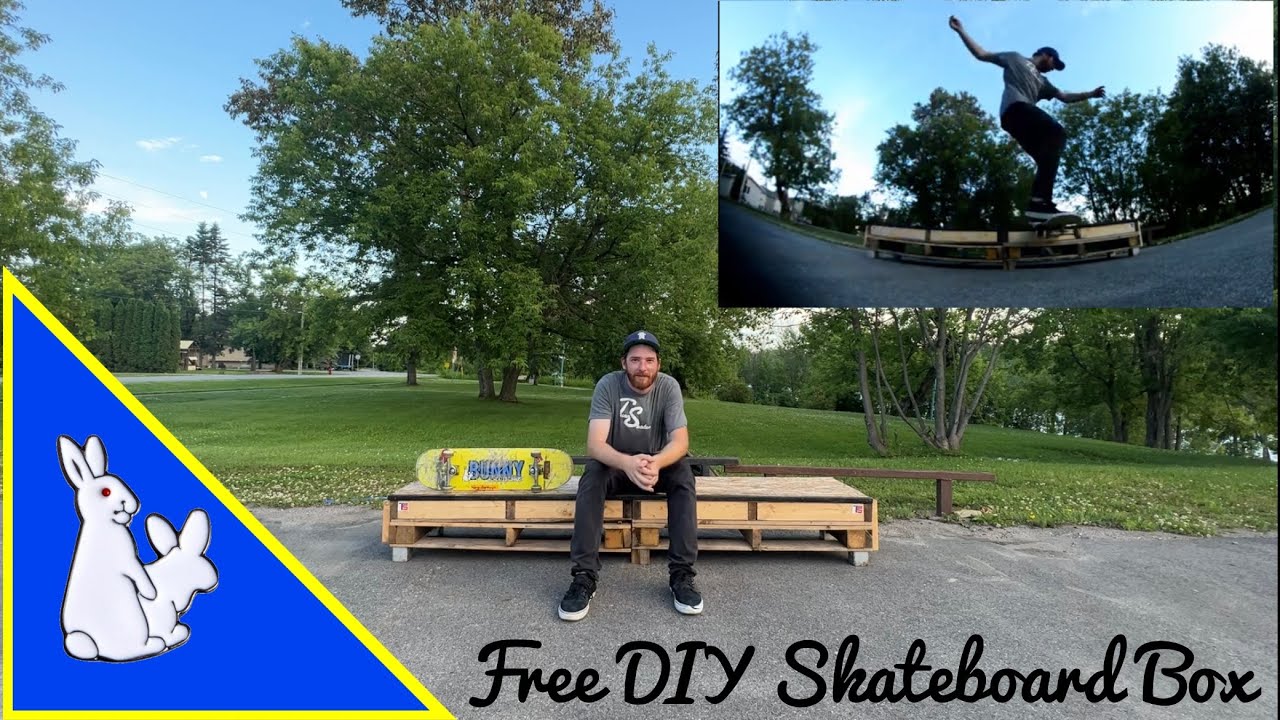 Free DIY Skateboard Box! #skateboarding - YouTube