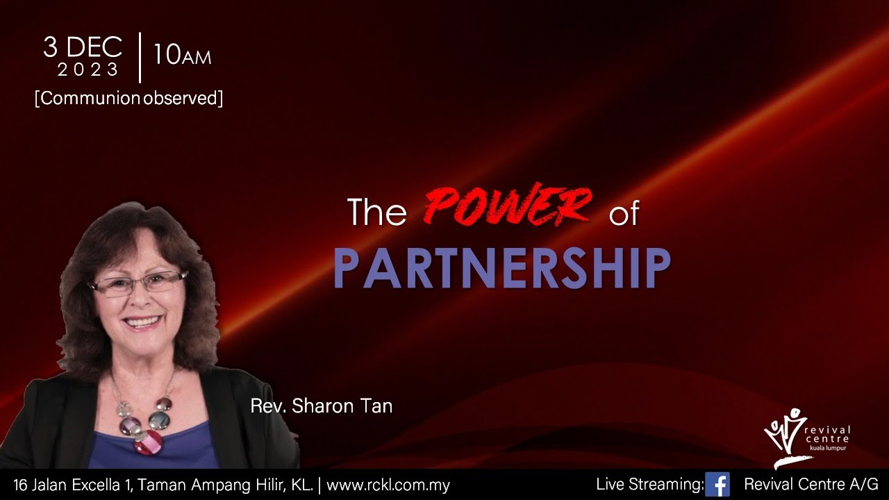 Power Of Partnership - Rev. Sharon Tan - YouTube