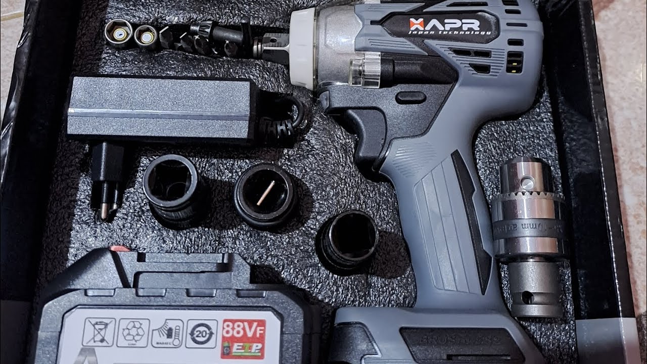 Unboxing Impact Wrench APR JAPAN AP84 facelift New Edition - YouTube