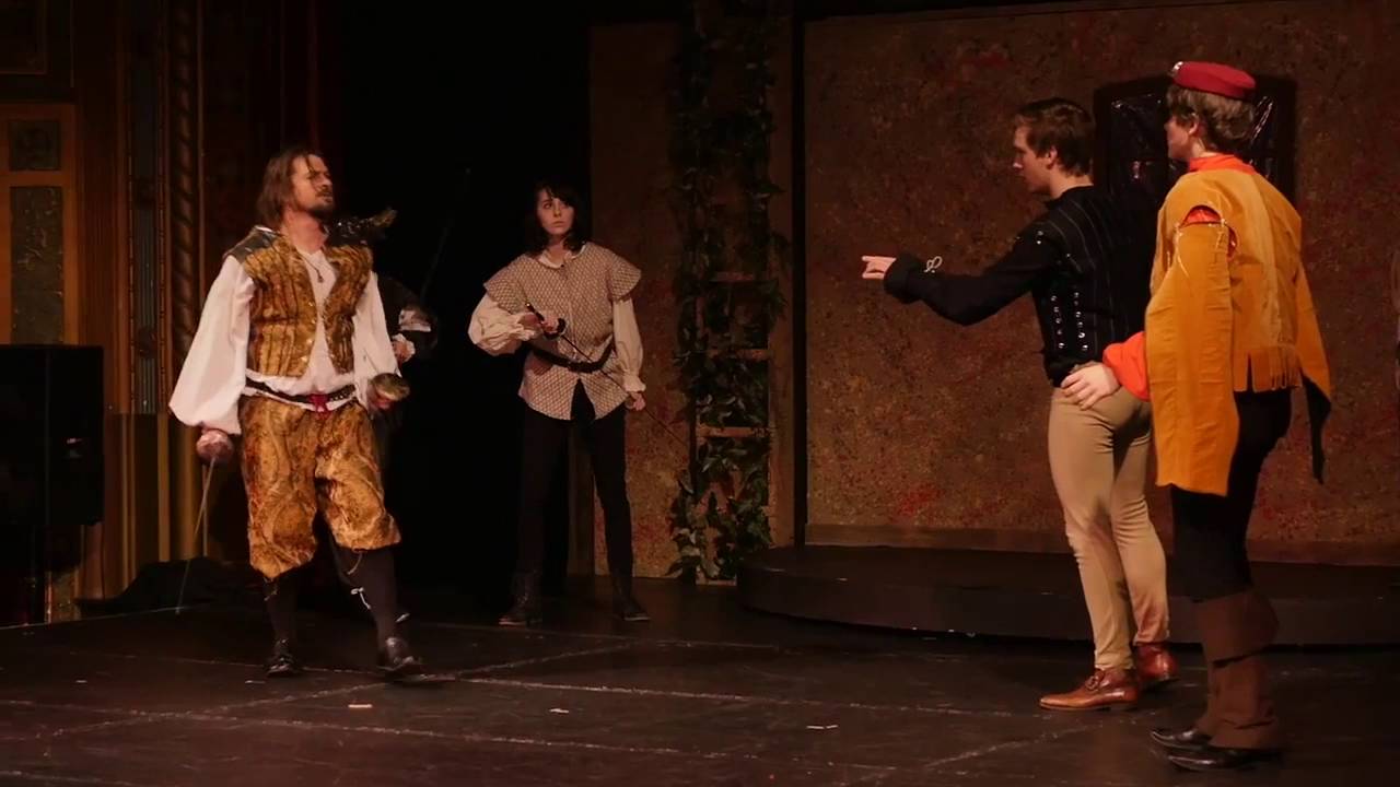 Death of Mercutio 🎶 Shakespeare's sword fight duel of Mercutio and ...