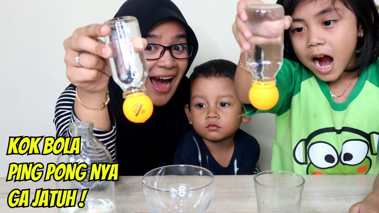 Magic Eksperimen Pakai Bola Pingpong ! - YouTube