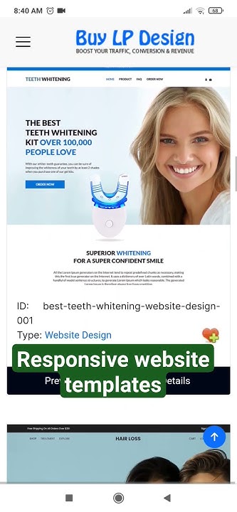 Responsive Website Template Website Websites Responsivewebsite Templates Viral Youtube