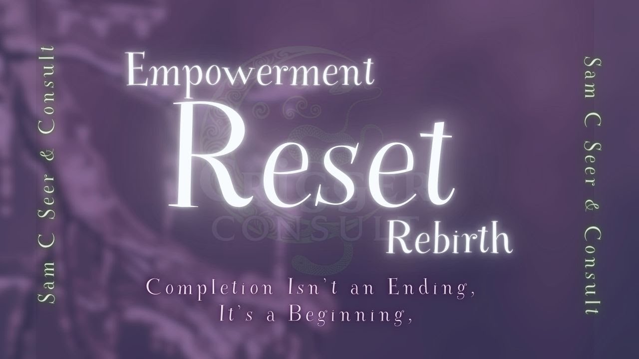 Empowerment & Reset | Completion Isn't an Ending - YouTube