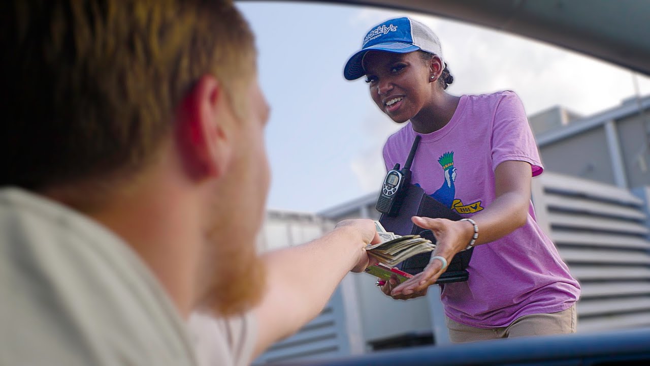Tipping Drive Thru Workers $1-$50! - YouTube