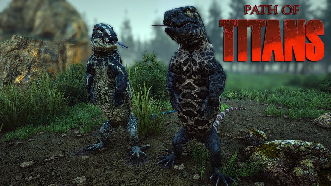 ROAD TO ADULTHOOD: MEGALANIA AKA CHONKY LIZARDS -Path of Titans ...