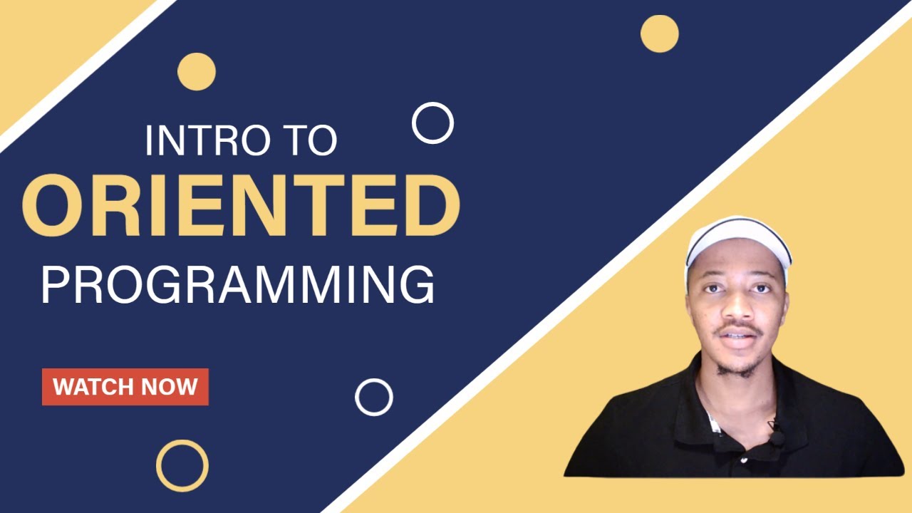 01 Introduction To Object Oriented Programming Youtube 7306