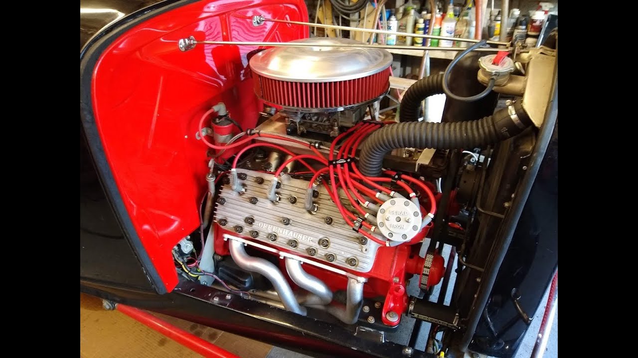 flathead Ford V8 (parts gathering for our race engine) - YouTube
