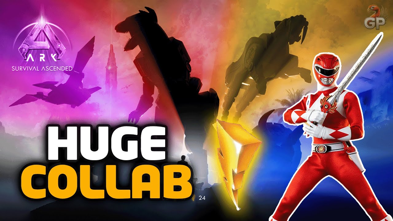 Ark x POWER RANGERS Collab ANNOUNCED ARK Ascended - YouTube