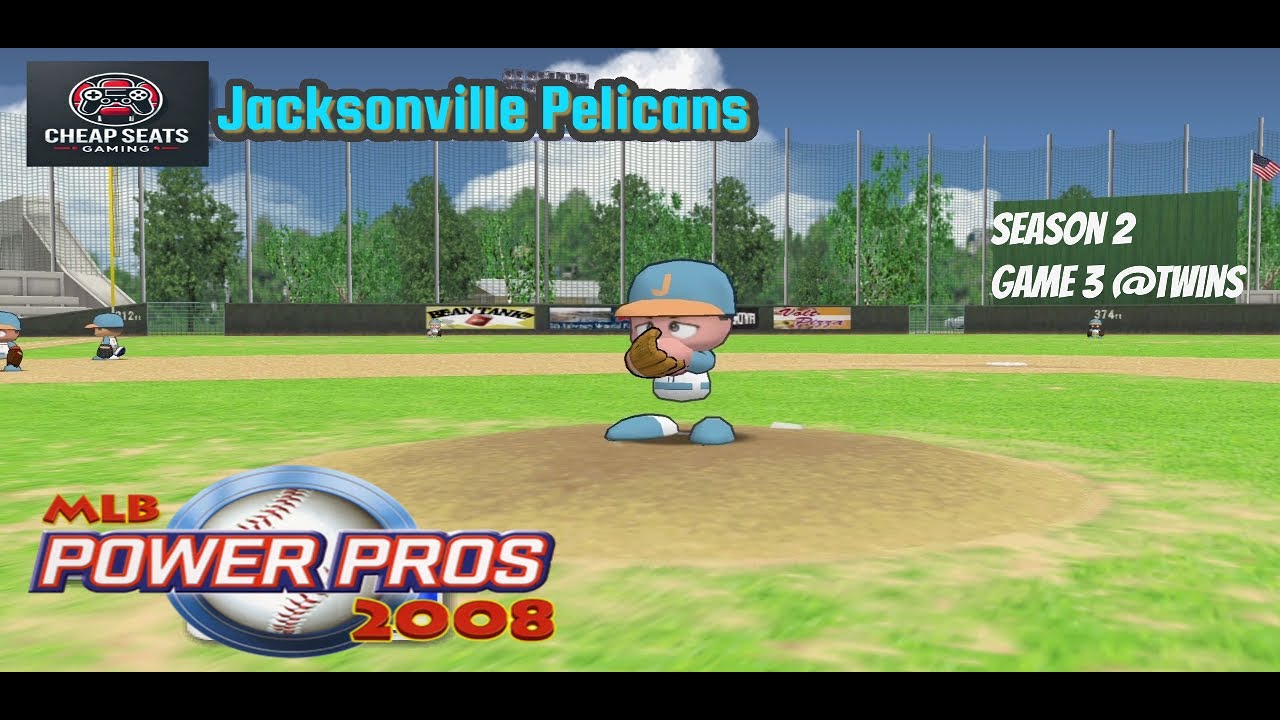 MLB Power Pros 2008 Jacksonville Pelicans S02G003 - YouTube