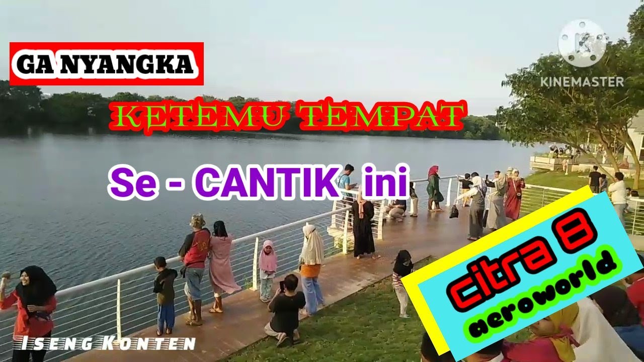 GA DISANGKA‼️Ada spot foto secantik dan seindah ini | citra 8 aeroworld kalideres - YouTube