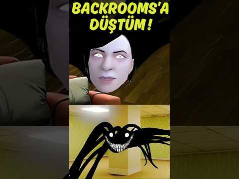 Schoolboy Runaway Gizemli Backrooms'a Düştüm !😱 #schoolboy