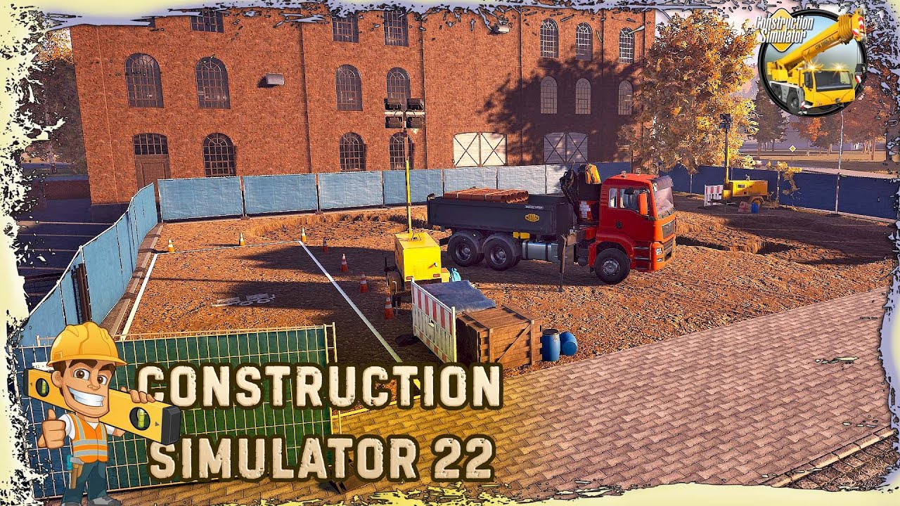 Construction Simulator 22 СИМУЛЯТОР СТРОИТЕЛЬСТВА СИЛОС ПРОМЫШЛЕННАЯ ...