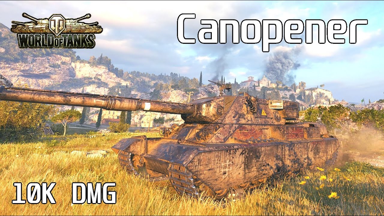 FV230 Canopener, 10K Damage, Master Class, Steel Wall - World of Tanks ...