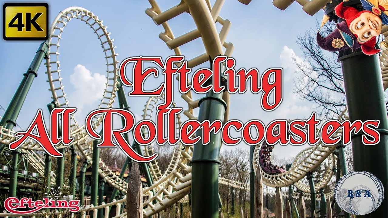 Efteling All Rollercoasters Onride POV 4K - YouTube