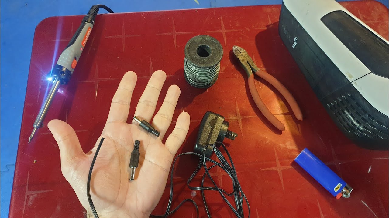 how to reconnect electric cable .. Torn charge cable .. Electric power ...