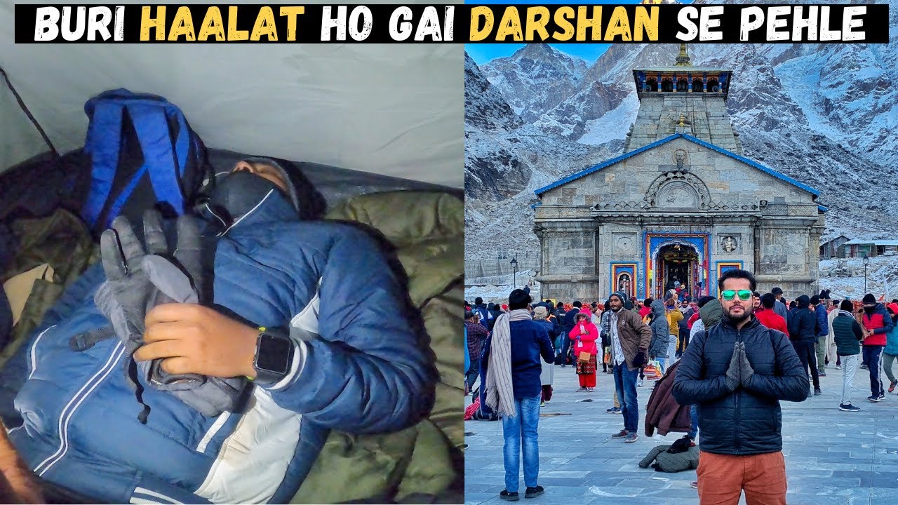 Night Camping In Kedarnath Gone WRONG | Kedarnath Darshan 2021 | Ep-04 - YouTube