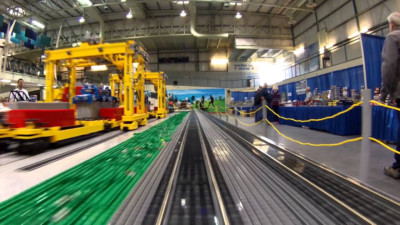Lego Train Track View Of NALUG's Layout at the Great Edmonton Train ...