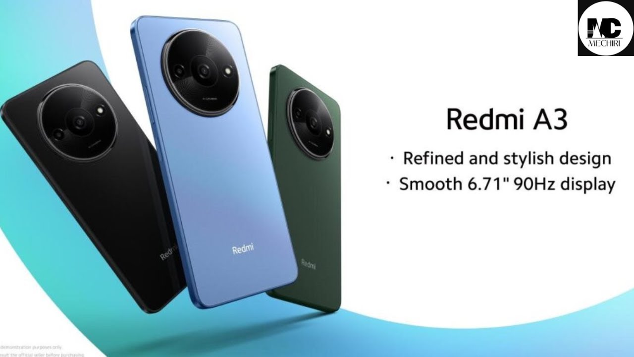 Unveiling The Redmi A3: Where Style Meets Affordability and Performance ...