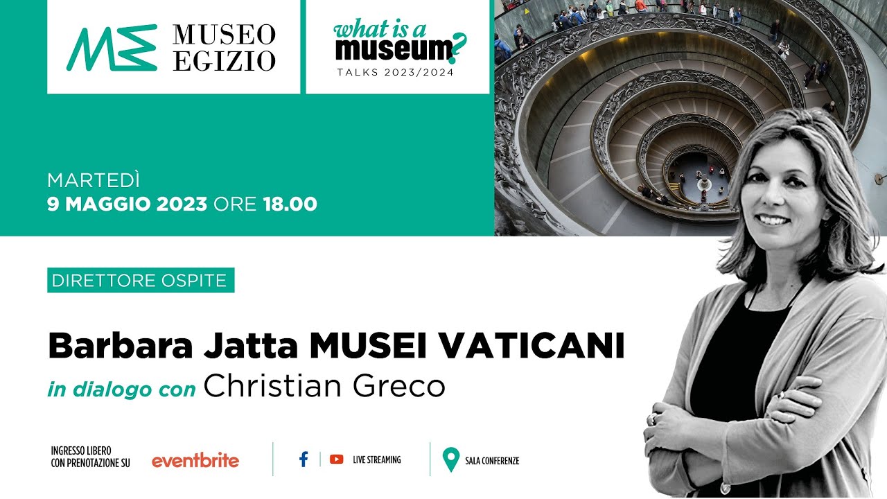 WHAT IS A MUSEUM? | Dialogo con Barbara Jatta, Musei Vaticani - YouTube