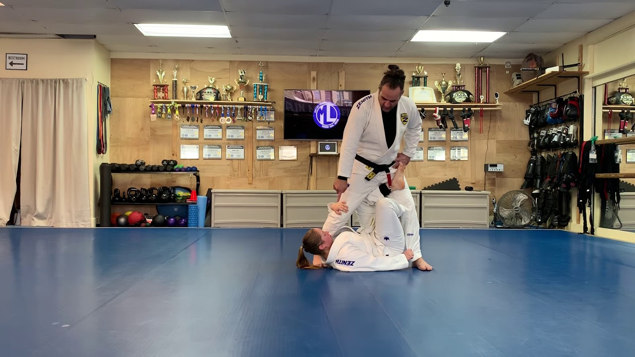 Guard Passes #12 X-Guard Back-Step Pass - YouTube