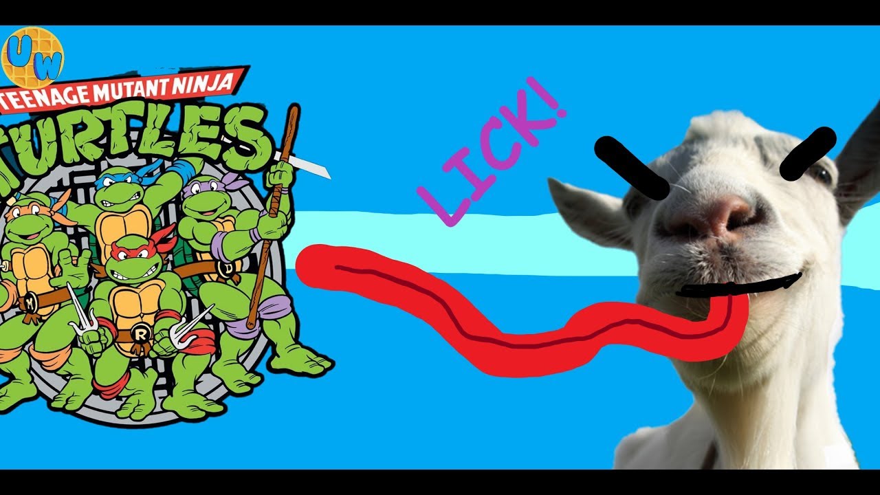 Tmnt irl (Goat simulator) - YouTube