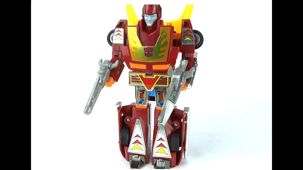 Transformers - Hot Rod (Commemorative Series) - YouTube