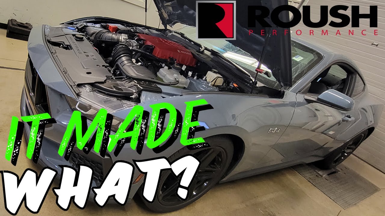 2024 Mustang Roush Supercharger AUTO (DYNO ON LAUNCH EDITION) 690+ RWHP ...