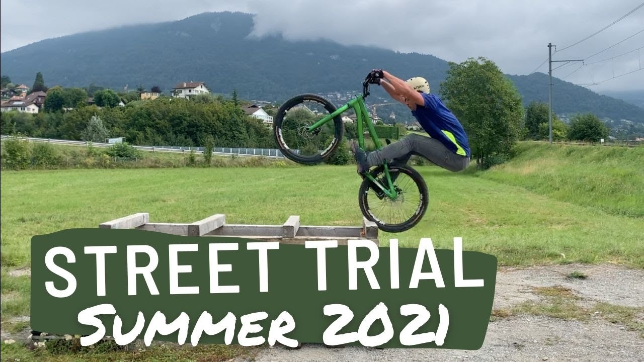 STREET TRIAL BIKE SESSION - DREAM TRICK FINALLY LANDED !!! - YouTube