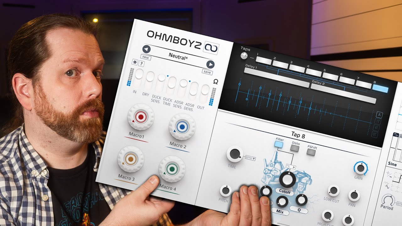 Insane delay machine or too complicated? Ohm Boys Infinity - YouTube