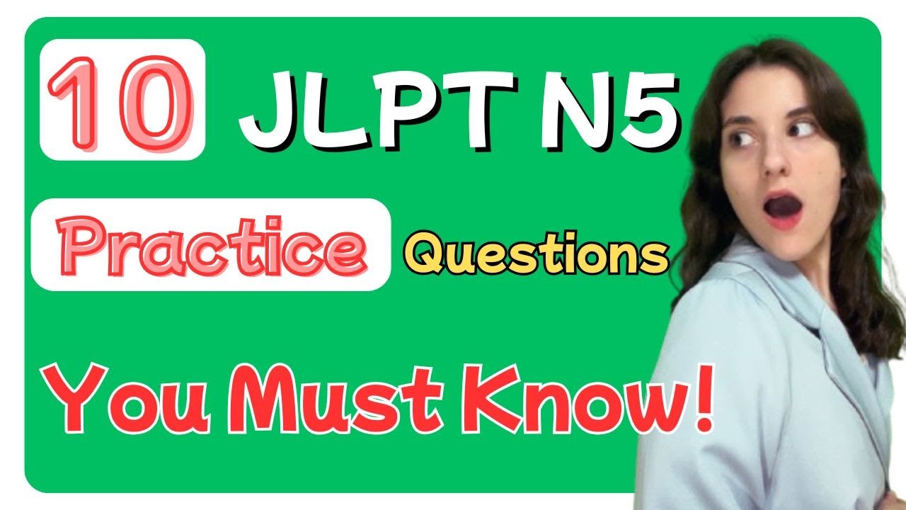 JLPT N5 【10 Practice Questions】 Kanji Reading #01 - YouTube