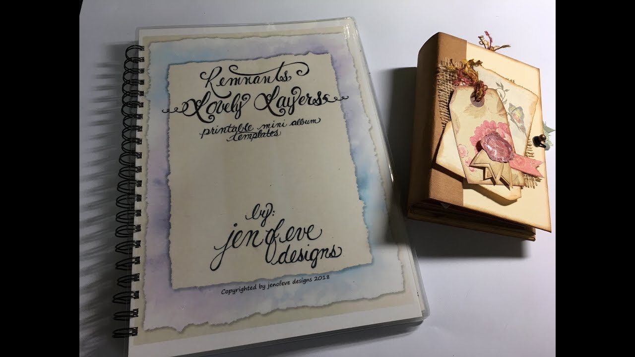 Design team project for Jen of eve designs using Remnants lovely layers ...