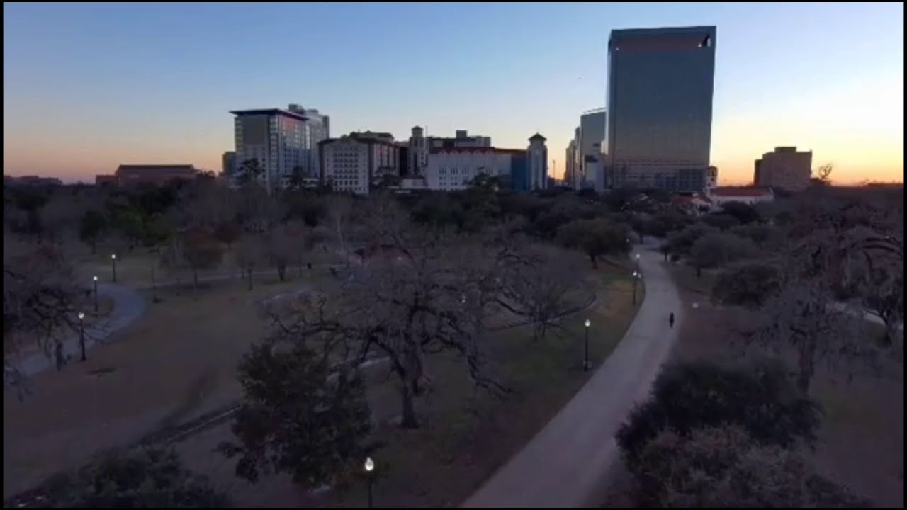 Houston, TX Inner City Areal Drone View Pt 1 - YouTube