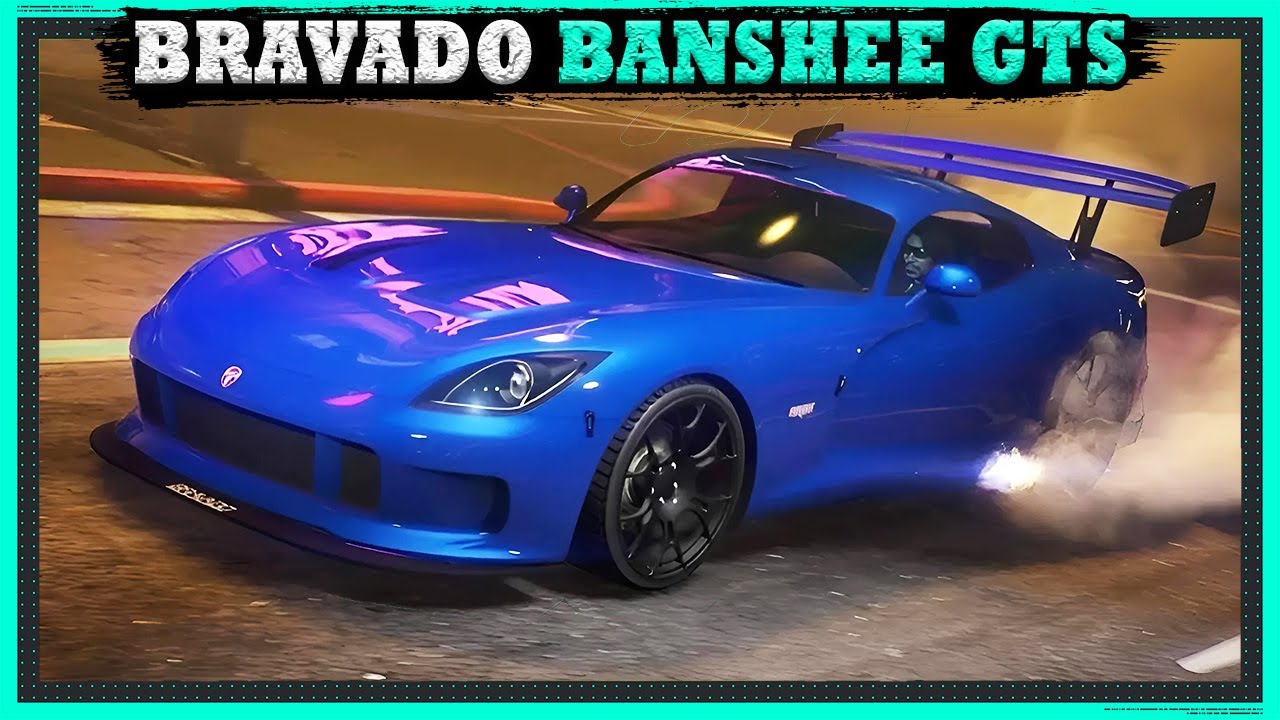 BRAVADO BANSHEE GTS - один из топовых спорткаров в GTA Online - YouTube