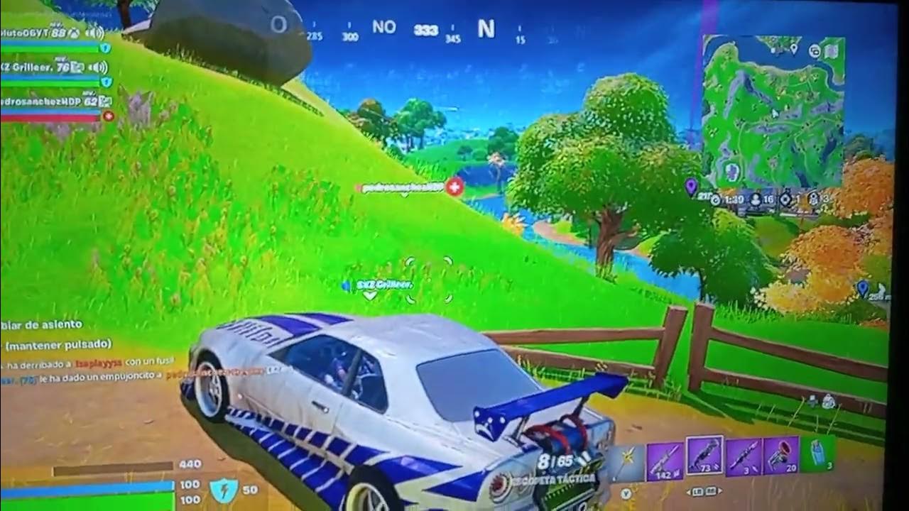 EL COCHE VOLADOR EN FORTNITE!!! JAJAJA - YouTube