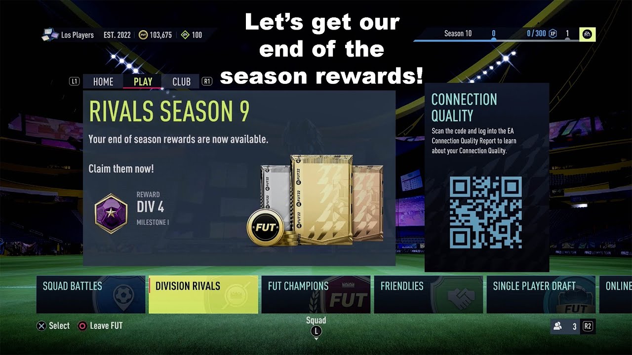 FIFA 22 End of the Season Rewards - YouTube