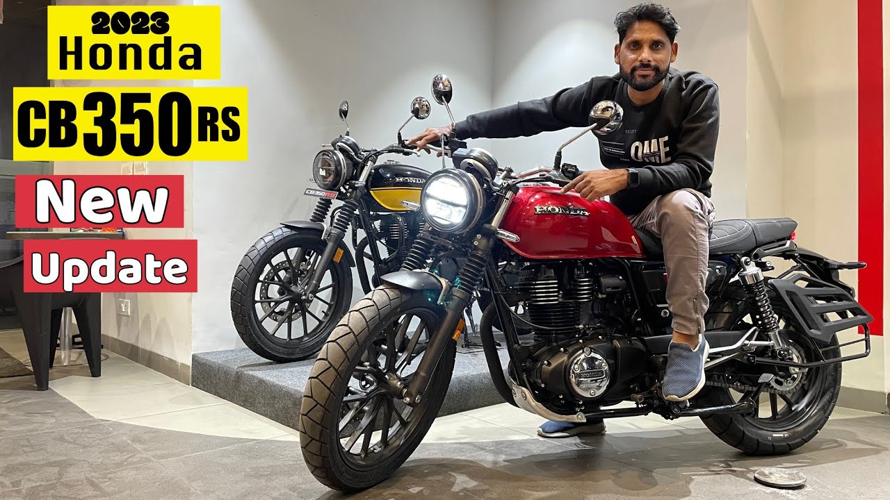 New Honda CB 350 RS Bs6 Launch 2023 Full Detail Review CB 350 On Road