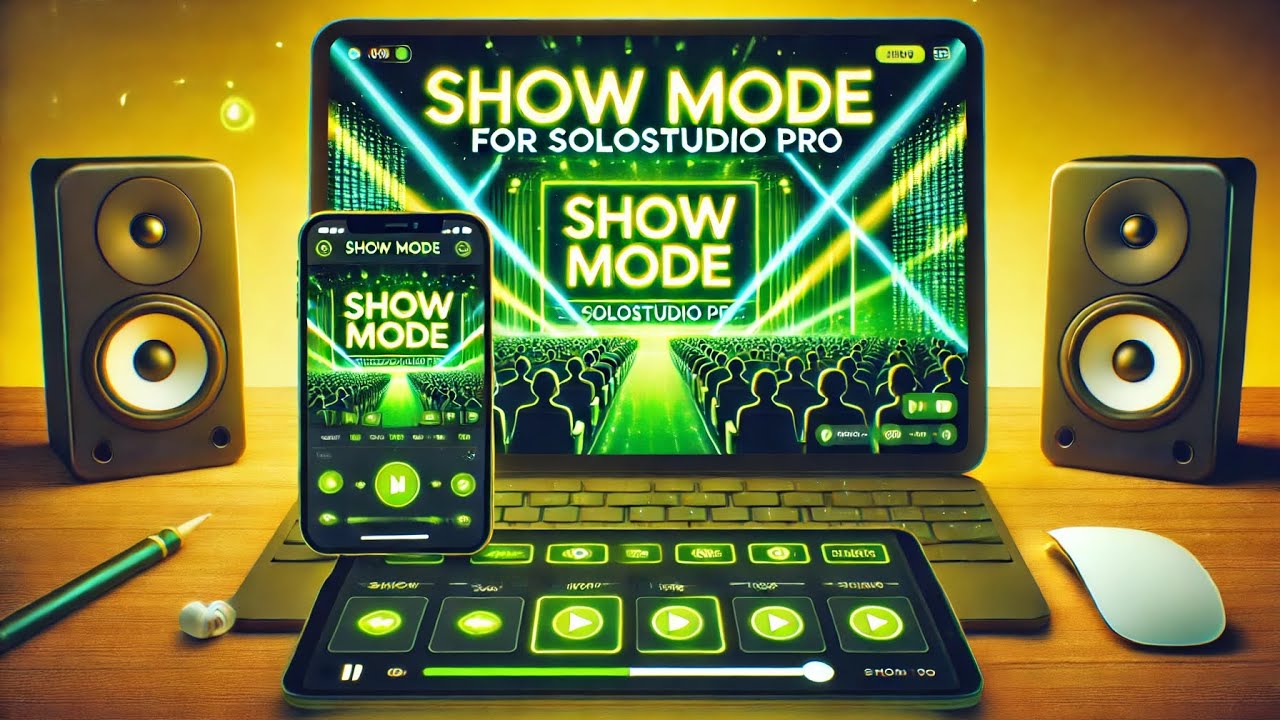 Introducing 'Show Mode' for SOLOstudio® PRO - YouTube