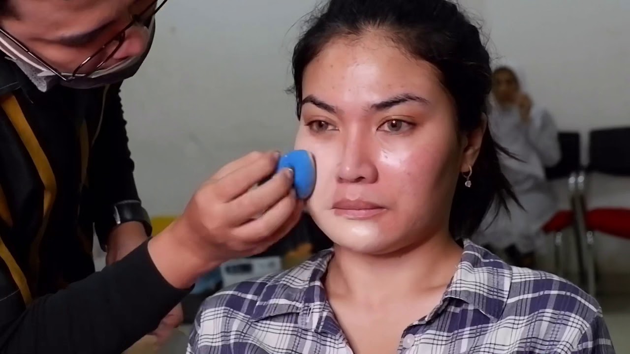 Proses makeup pengantin solo putri - YouTube