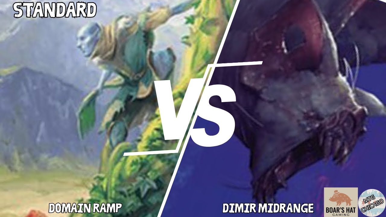 Domain Ramp VS Dimir Midrange [MTG Standard] - YouTube