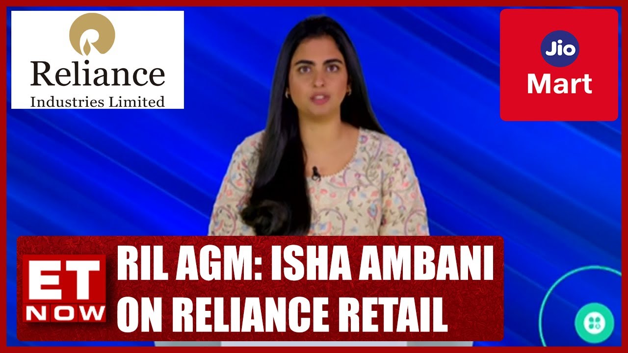 Reliance Industries Ltd 46th Annual General Meeting | Isha Ambani On ...