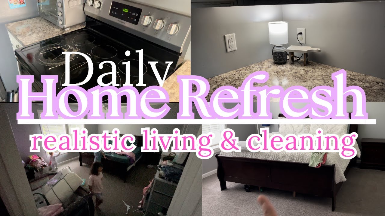 DAY IN THE LIFE \\ REALISTIC CLEANING \\ BEDROOM REFRESH \\ ONE STEP AT ...