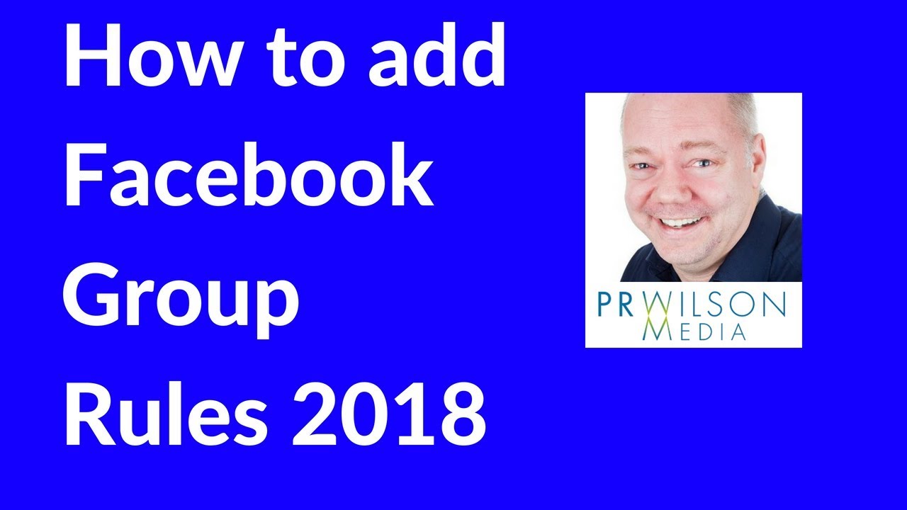 How to add Facebook group rules 2018 - YouTube