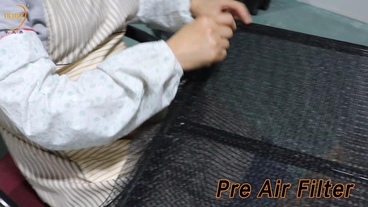 HVAC Pre Air Filter 5um Nylon Mesh Washable For Air Conditioner - YouTube