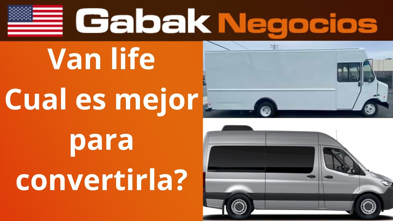 sprinter vs furgon fedex para van life - YouTube