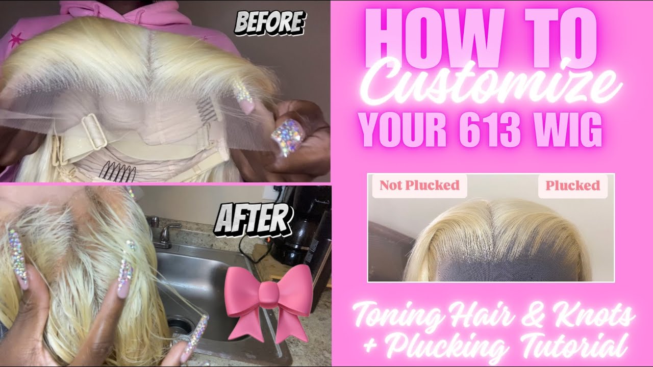 How To Customize Your 613 Wig | BEST 13x6 613 Wig 🎀 | Yolissa Hair ...