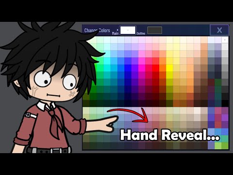 So I Tried to Find My Skin Color in Gacha Club And... (Hand Reveal) 😨🤫 ...