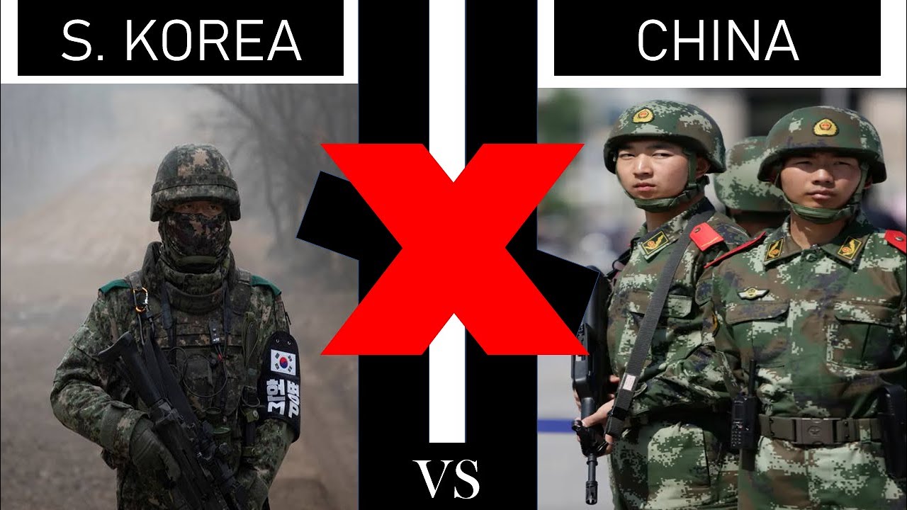 South Korea vs China Military Power Comparison 2022 | Xversus Military ...